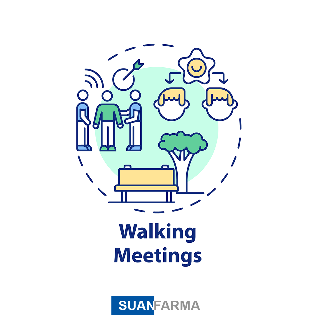 Walking meetings: when meetings take place while walking - - Suanfarma